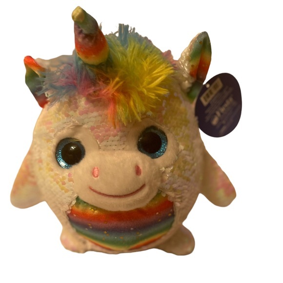 Fiesta | Toys | Fiesta Biggies Sequin Unicorn Plush Stuffed Animal 1 ...